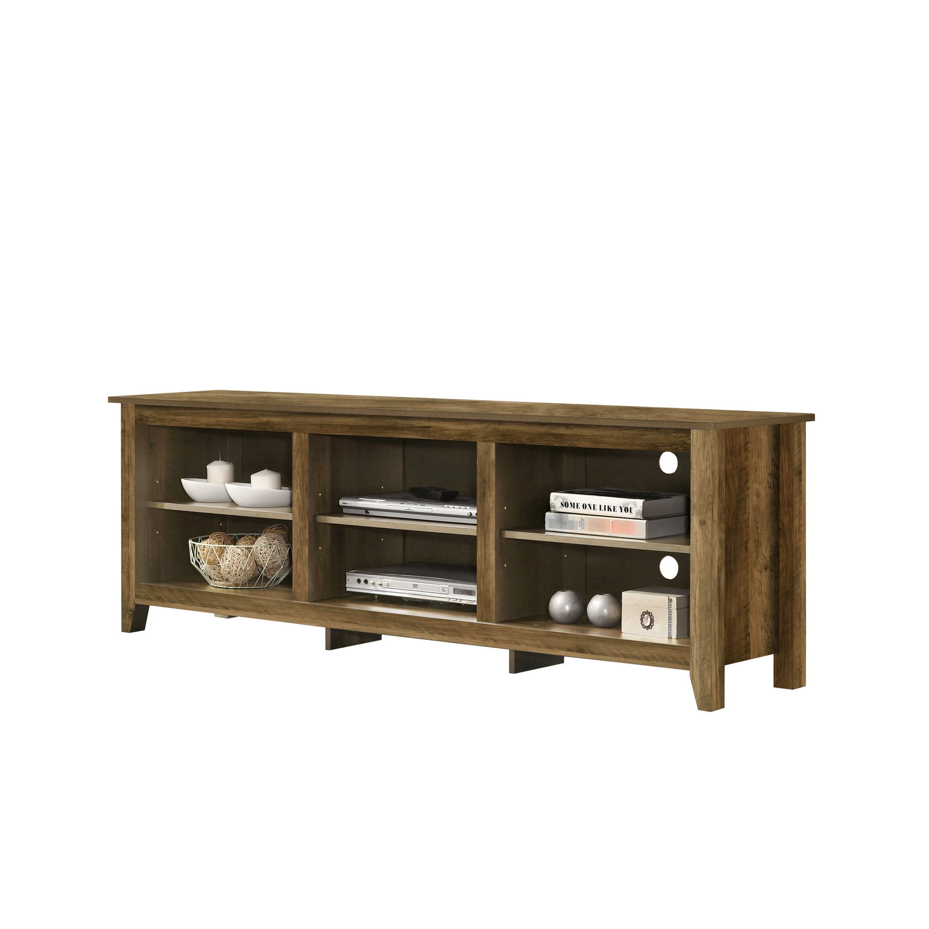 TV Stand | Open Shelf Design for 60 - 69 Inch TVs | Particle Board ...