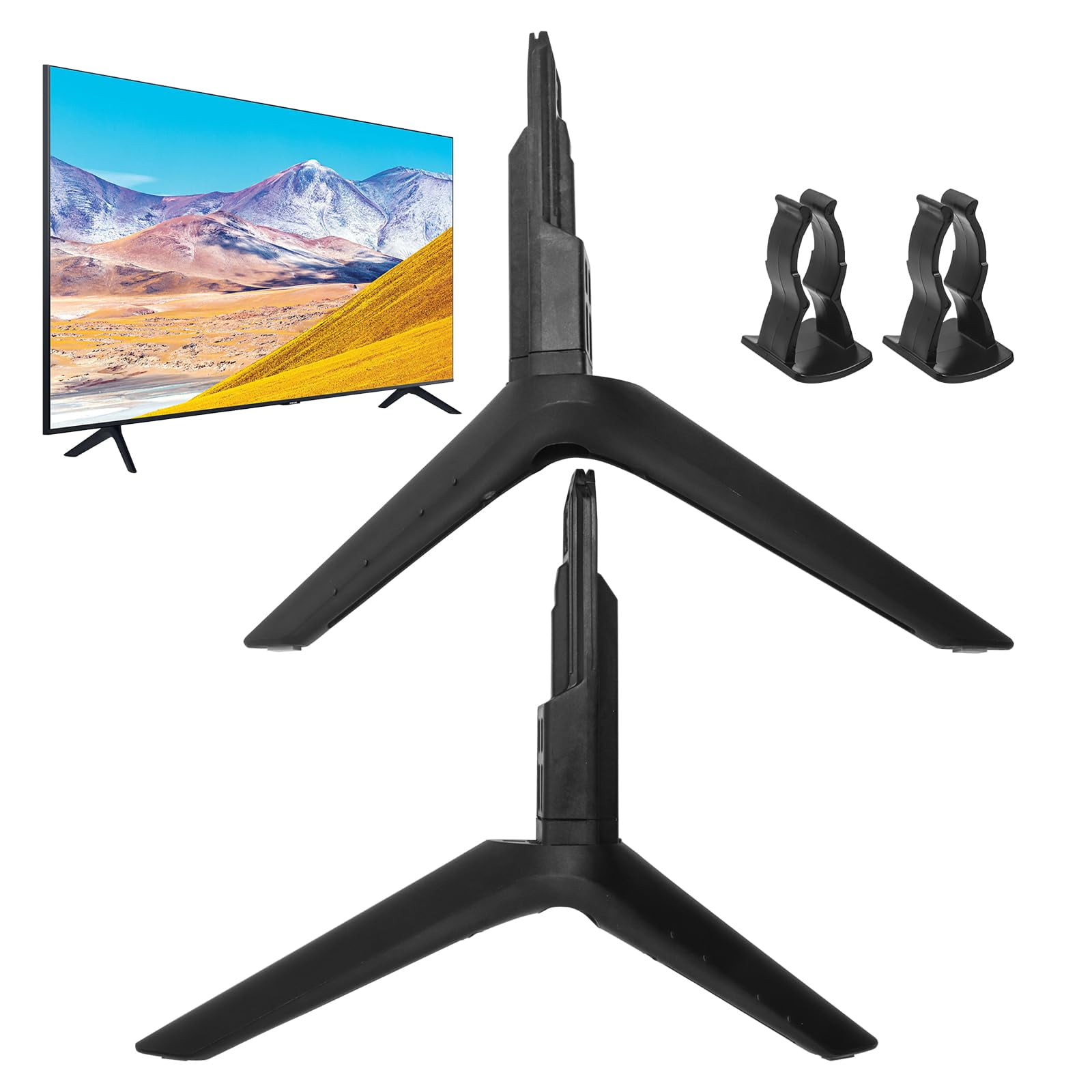 TV Stand for Samsung TV Replacement Legs, for Samsung TV UN50TU8000FXZA ...