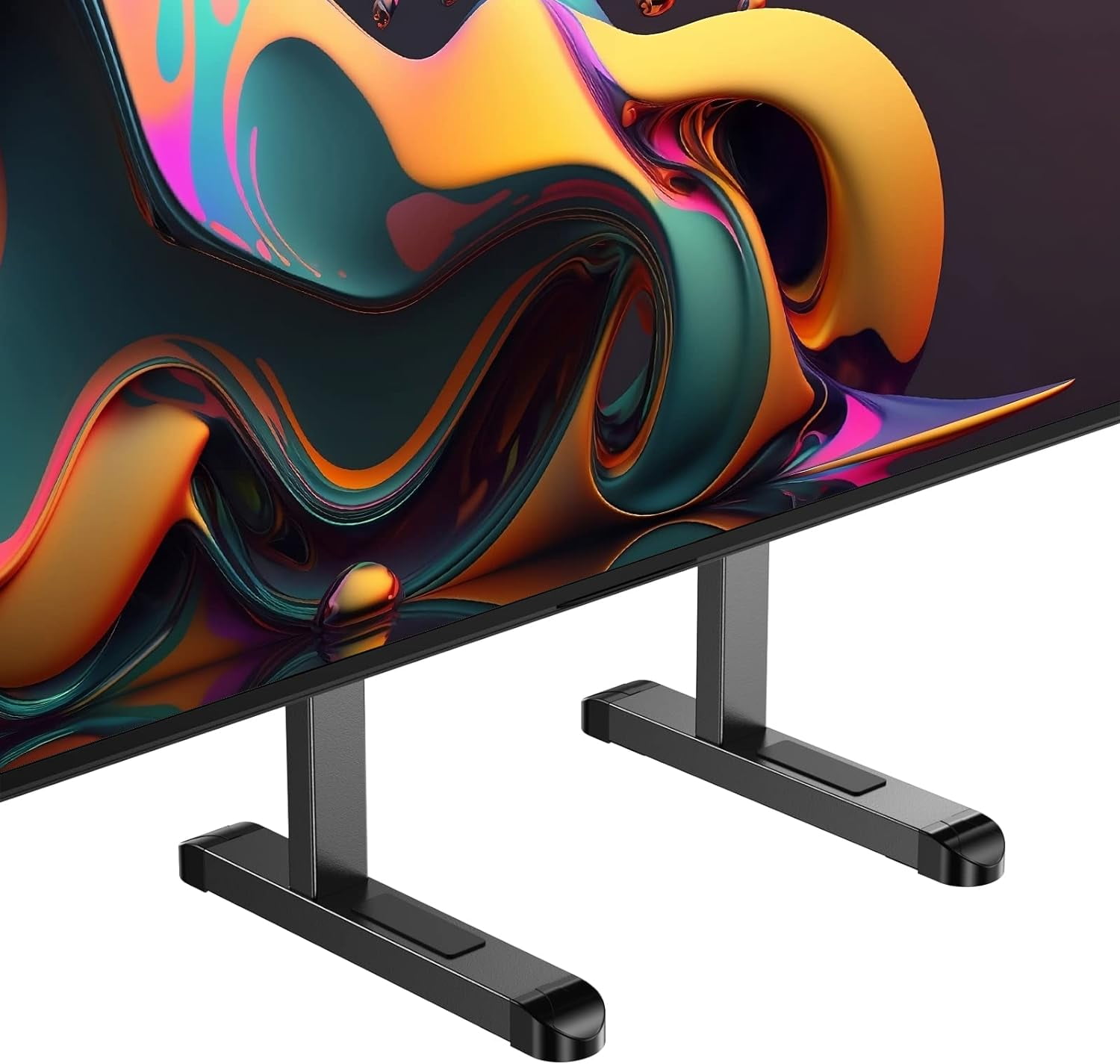 TV Stand Steel TV Legs for Most 37–82 Inch Flat or Curved TVs up to 110 ...