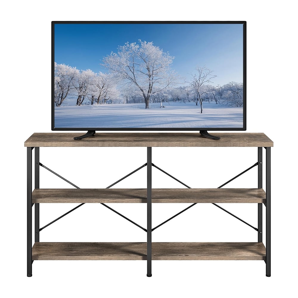 TV Stand for TV up to 65 inch, Entertainment Center with 3-Tier Storage ...