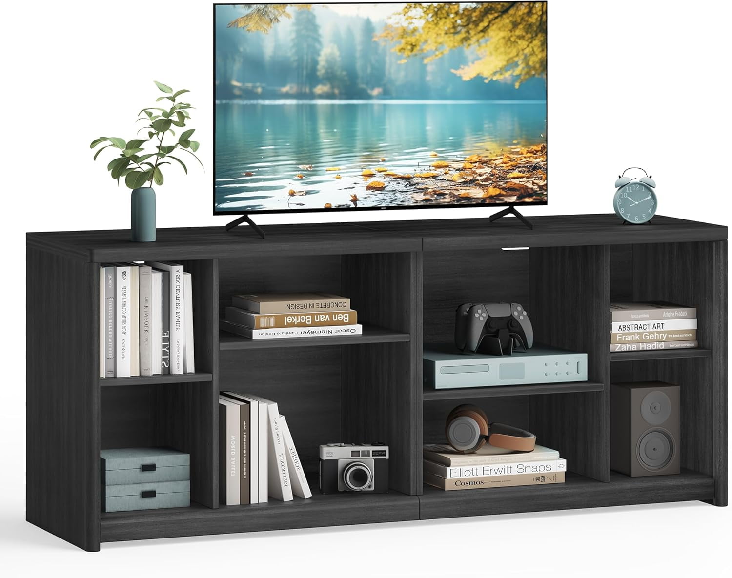 TV Stand for TVs up to 70 Inches Entertainment Center with Storage ...