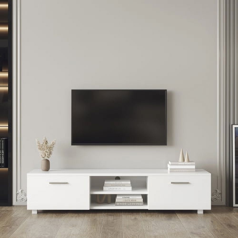 TV Stand for TVs Up to 70 Inches, Television Stands, Entertainment ...
