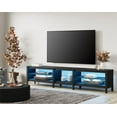 Free Shipping! FITUEYES TV Stand for 85-100 inch TV, Wood Media Console ...