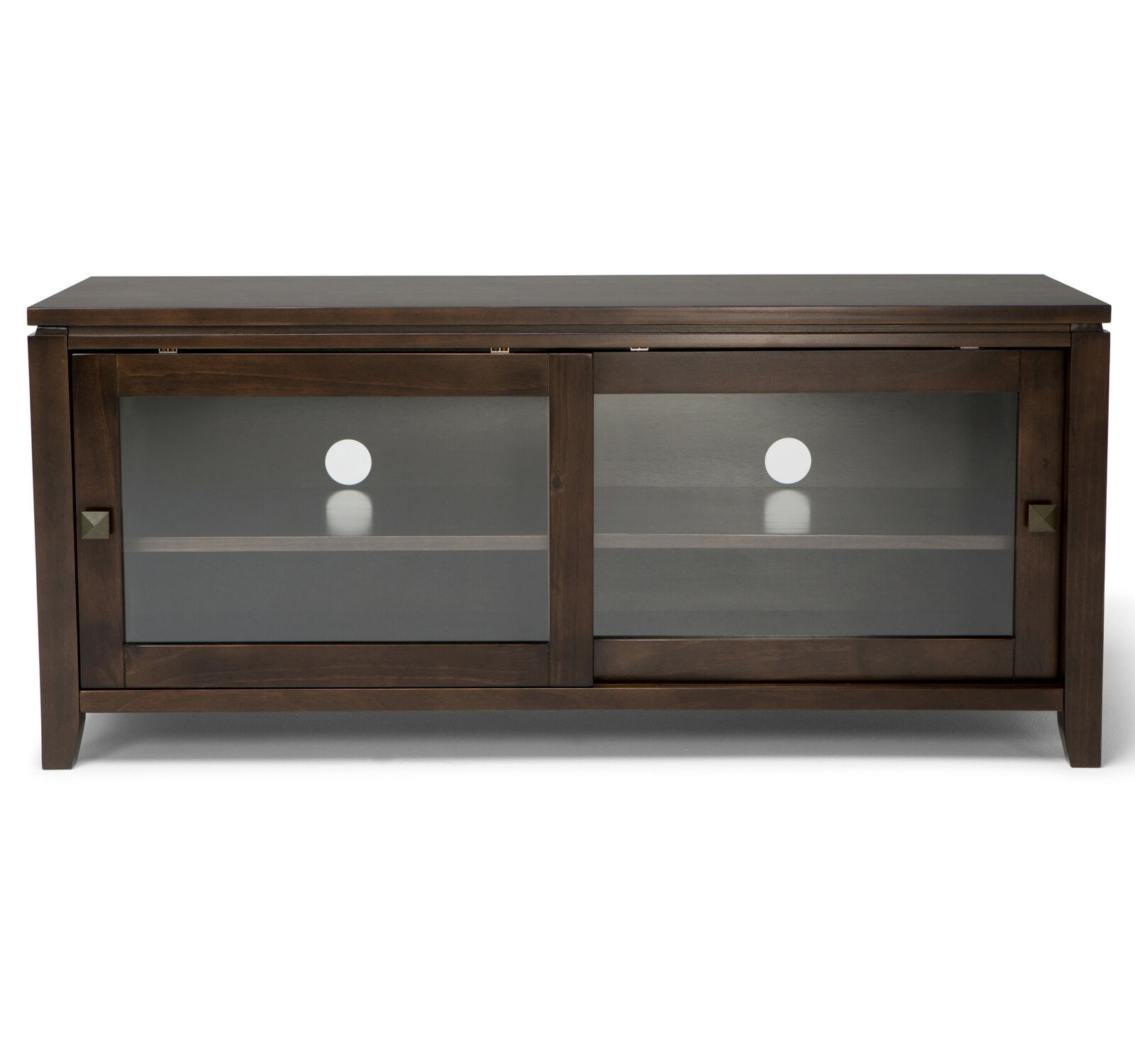TV Stand for TVs up to 55", Cabinets Included: Yes, Cable Management ...