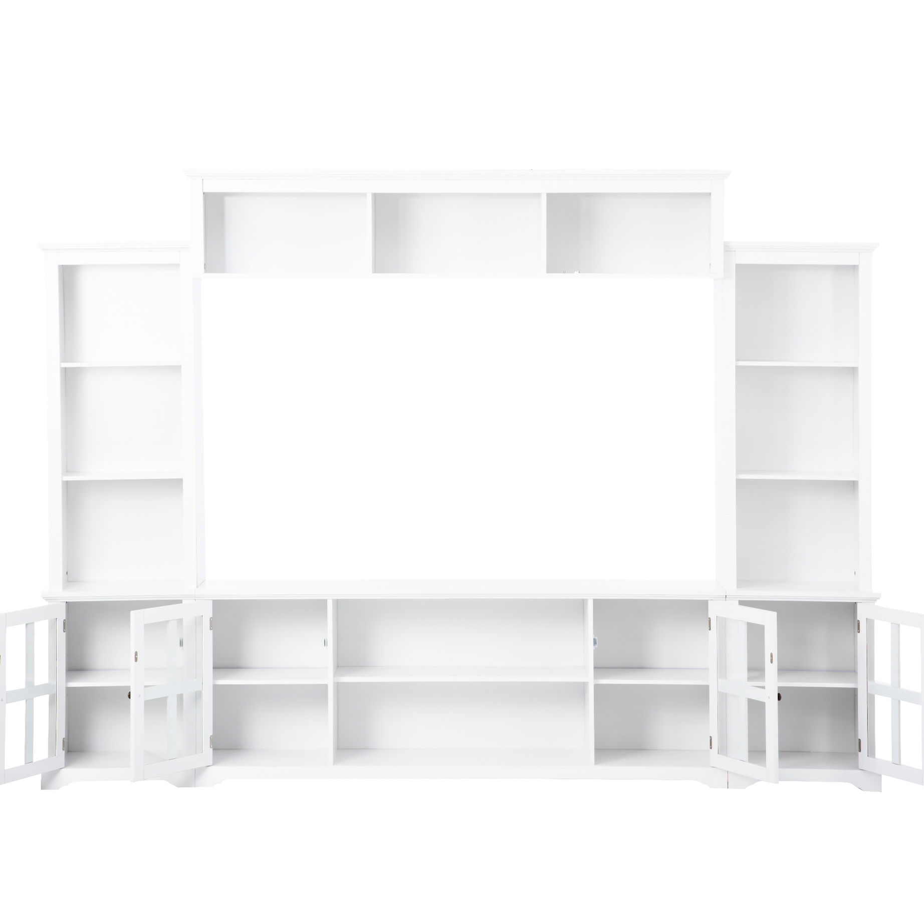 TV Stand with Smooth Lines | Bring Luxury to Living Room for TVs up to ...
