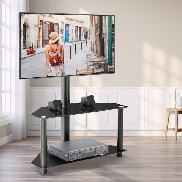 Glass tv tables for flat screens store