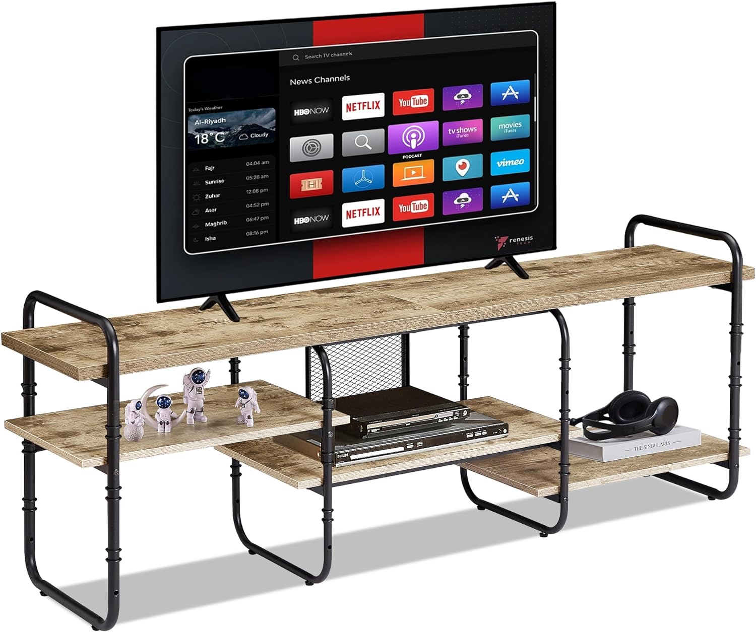 TV Stands for 65 Inch,Entertainment Center/Media Console Table with ...