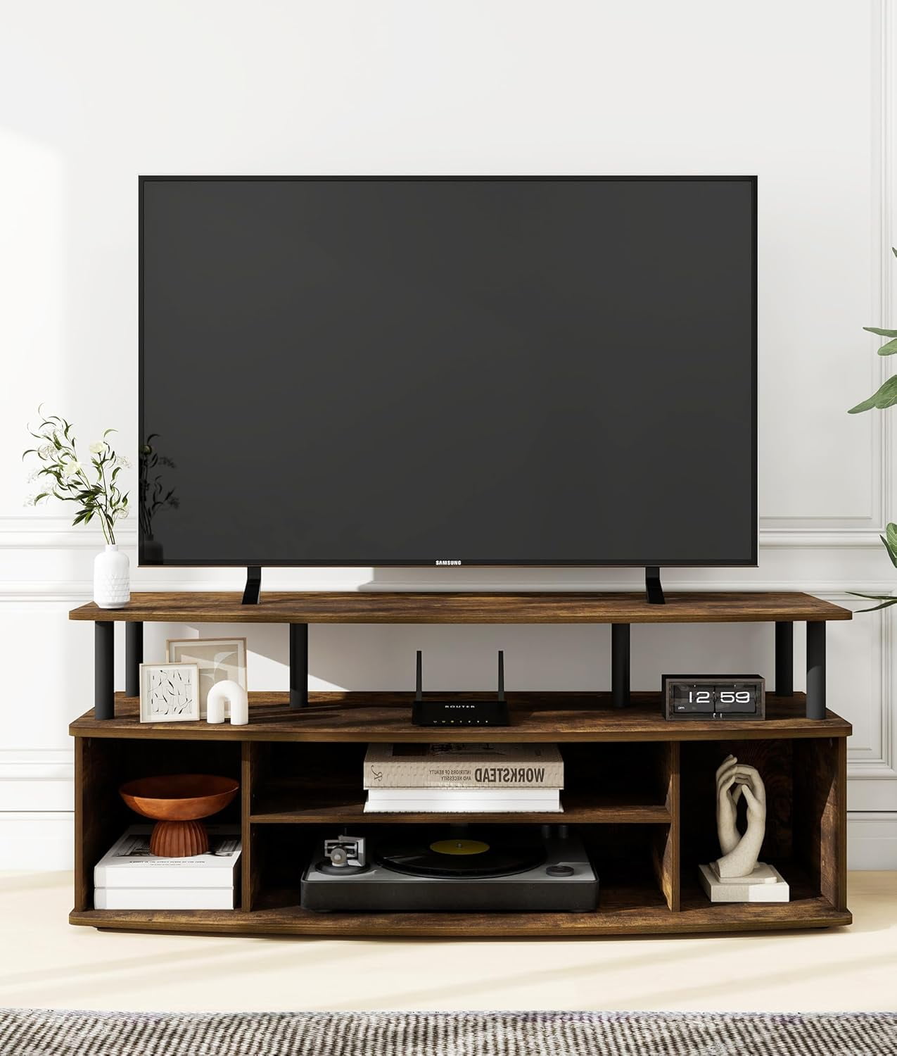 TV Stands for Living Room, Entertainment Center for TV up to 55" with ...
