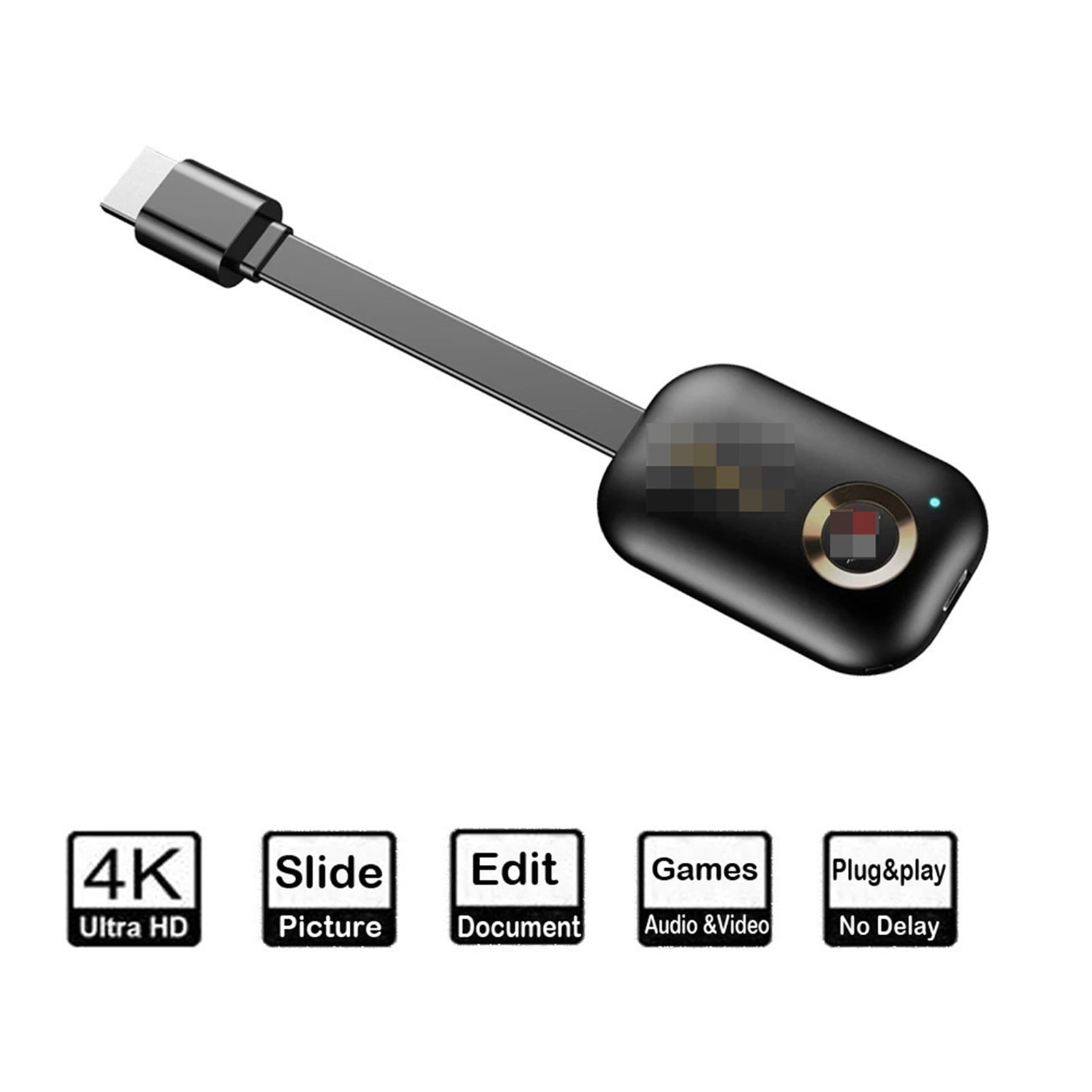 TV Stick 2.4G/5G Wireless WiFi Screen 4K Projector Projector Screen ...