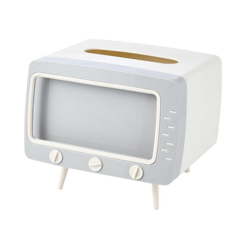 TV Tissue Box with Phone Stand and Napkin Holder B4P1 O3E9 - Walmart.com