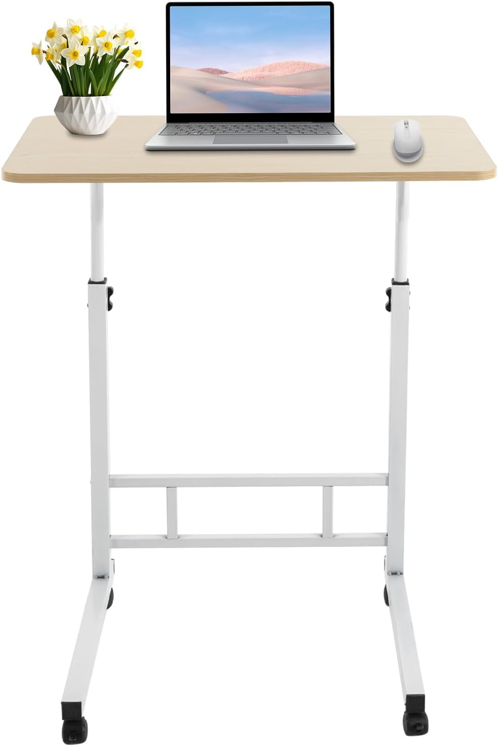 TV Tray Table Adjustable Height Desk Portable Tray Table Adjustable ...