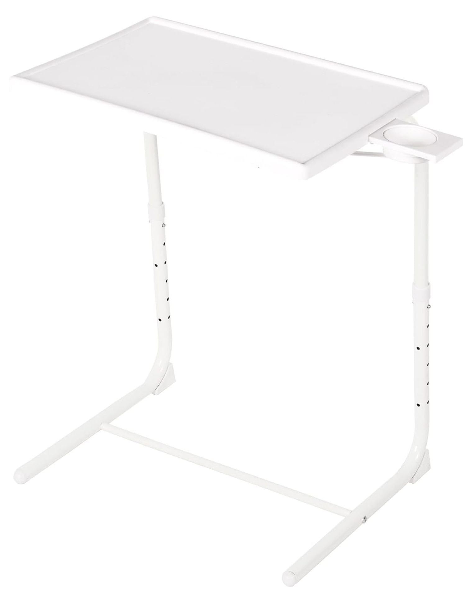 TV Tray Table, Echoworld TV Dinner Tray for Eating, Adjustable Folding ...