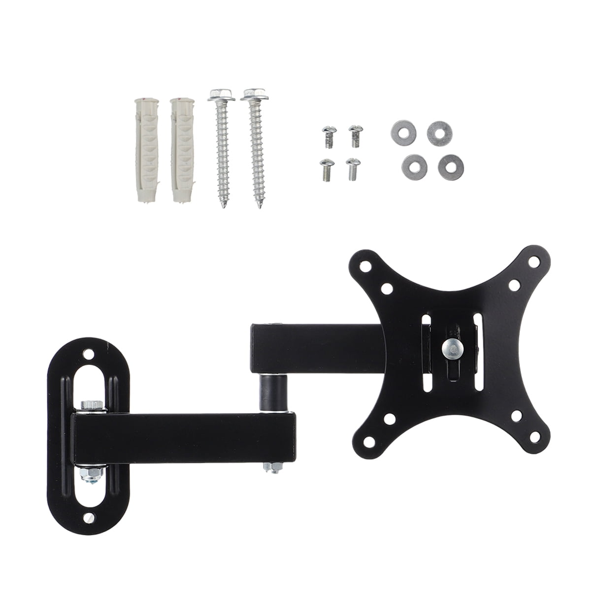 TV Wall Bracket Rotates Monitor TV Wall Mount for 14-27 Inch TV ...