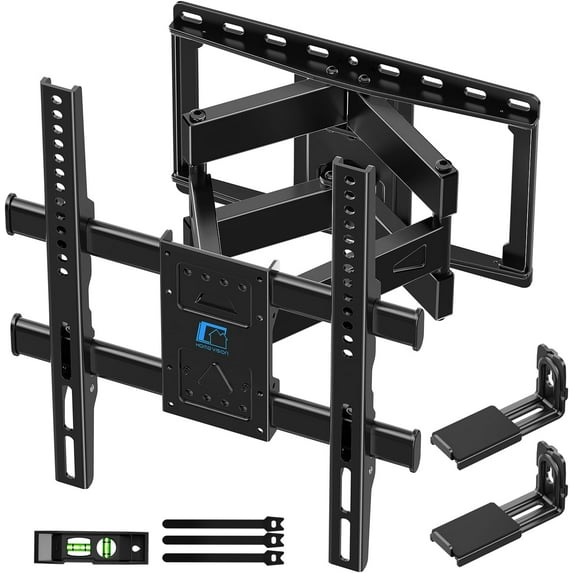 TV Wall Mount for 32-70 Inch with Soundbar Bracket, Full Motion Bracket ...