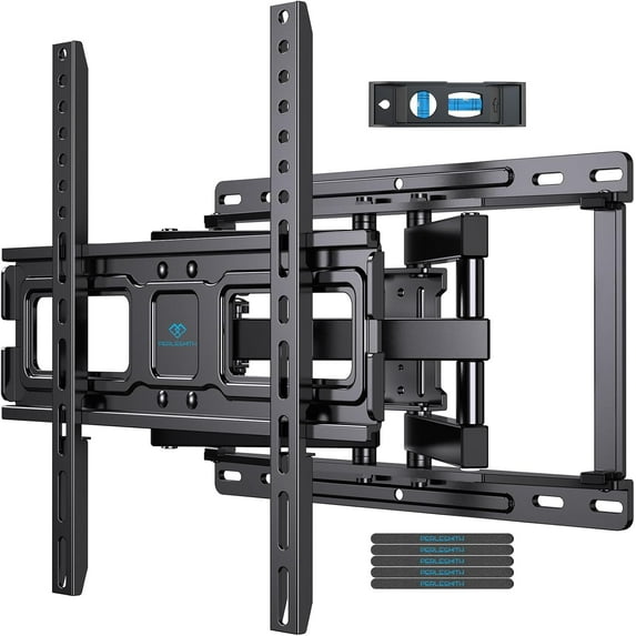 TV Wall Mount Full Motion for 32-65 Inch Flat Curved Screen TVs, TV ...