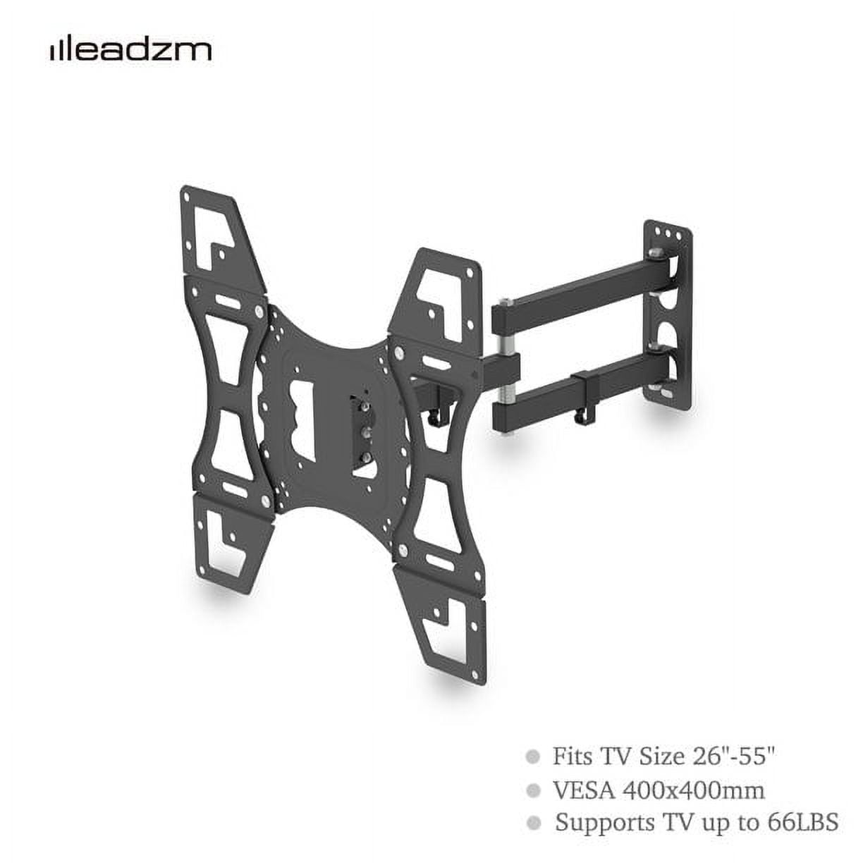 TV Wall Mount for Most 26-55 inch Flat and Curved TVs up to 66lbs with ...