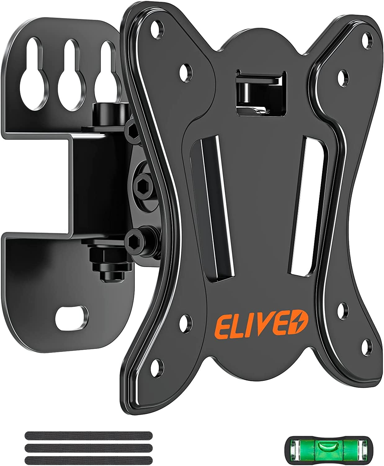 TV Wall Mount Small Monitor Mount Bracket with Adjustable Tilt Swivel ...