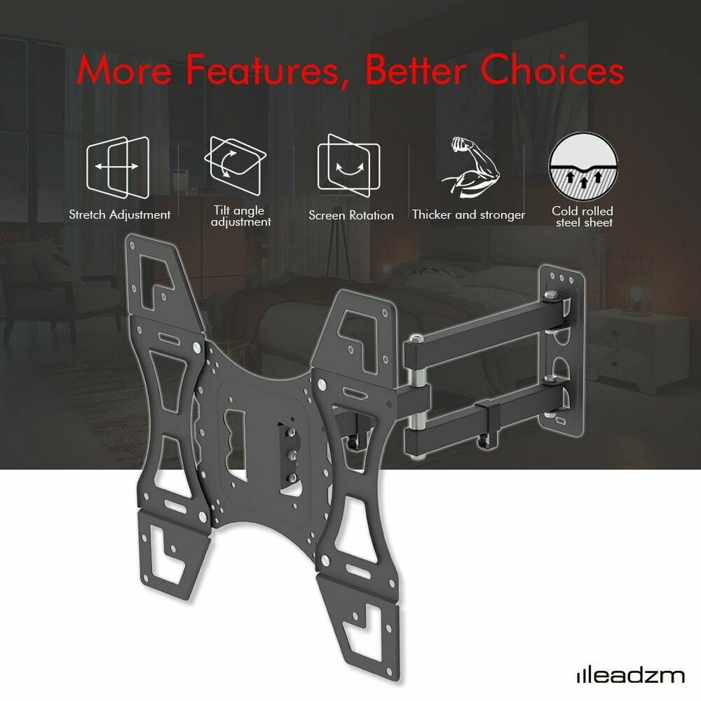 TV Wall Mount,TV Wall Bracket for Fits Most 26-55" Adjustable Wall ...