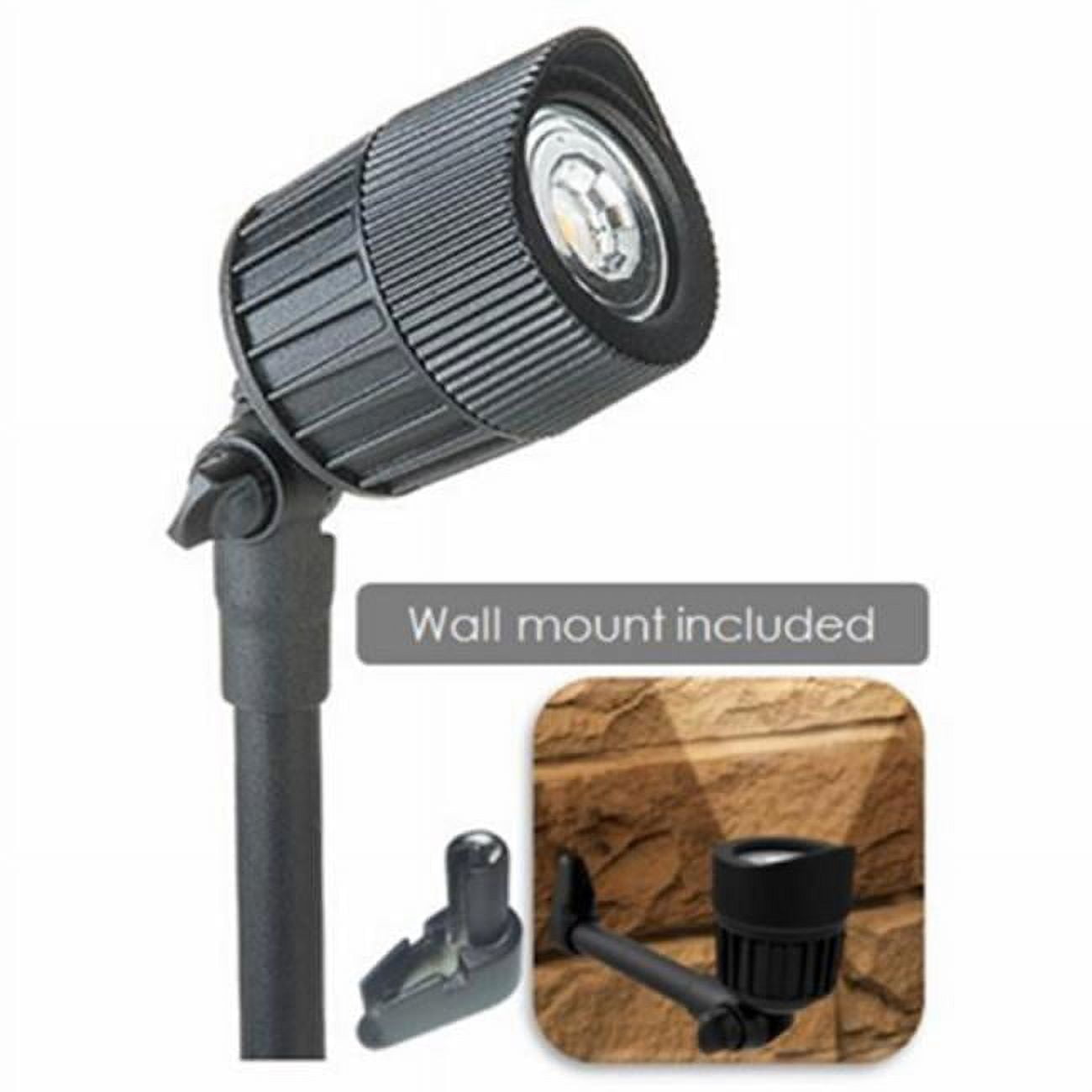 TV40369 LED Micro Spot Light, Black Finish With Glass Lens, 360 Lumens ...