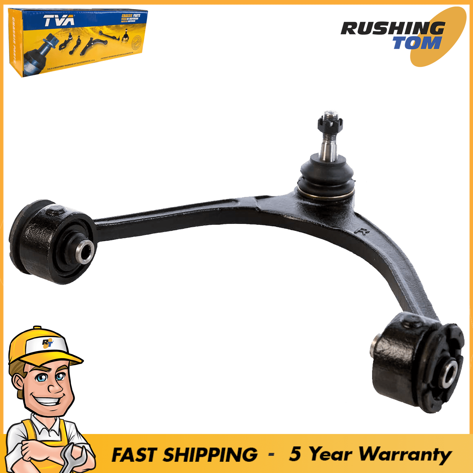 TVA Auto New Front Upper Control Arm With Ball Joint Right Passengers ...