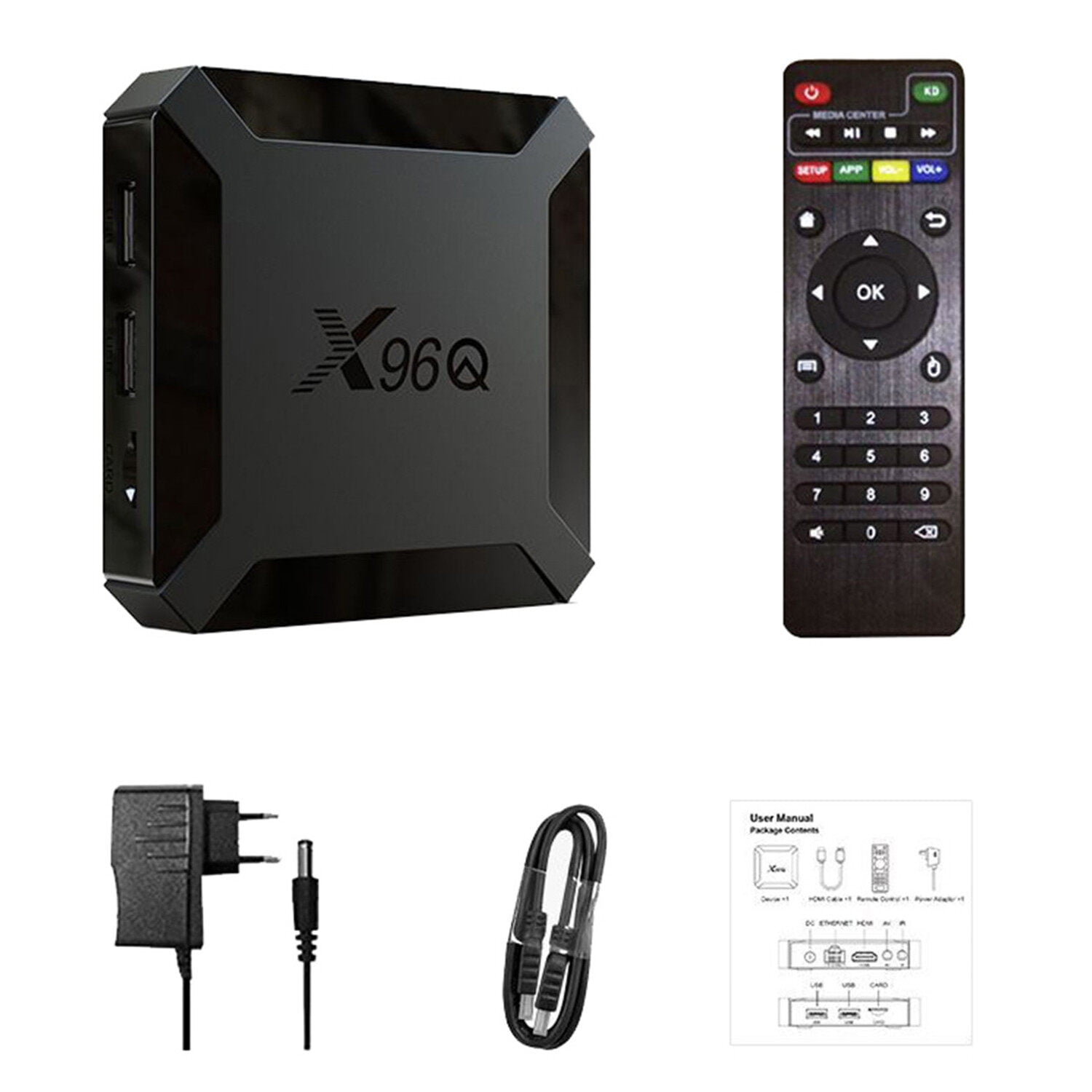 TVBOX 4K60 Android 10 HEVC H.265 Encoding 2+16G Wireless Connection ...