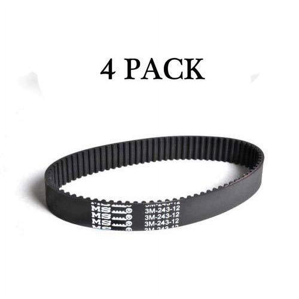 TVP Compatible with Bissell (4) 3M-243-12 Healthy Home Vacuum 203-1329 Belt 5770 - Walmart.com