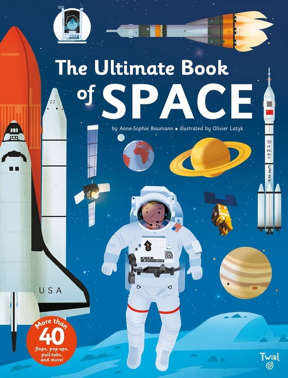 Anne-Sophie Baumann, Book, Ultimate Book of Space, Interactive Flaps ...