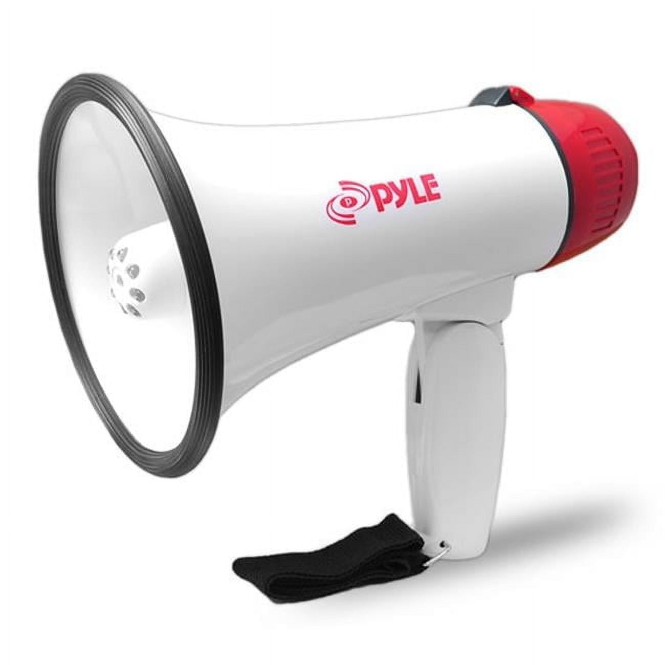 TW7050 Mini Compact Megaphone Bullhorn with Siren Alarm and LED Lights ...