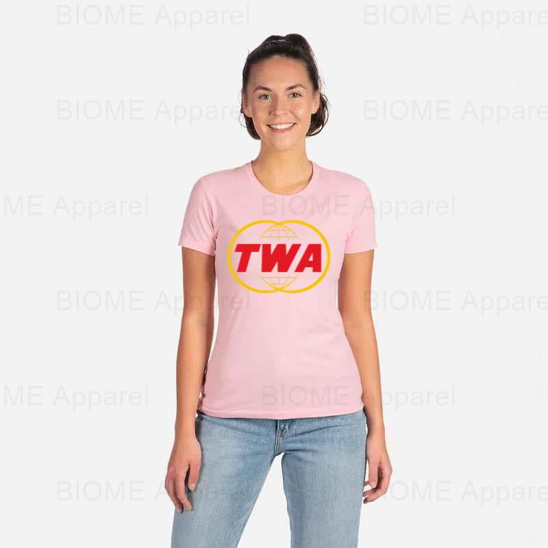 TWA T-Shirt Featuring Retro Defunct Airline Logo for Vintage Collectors ...