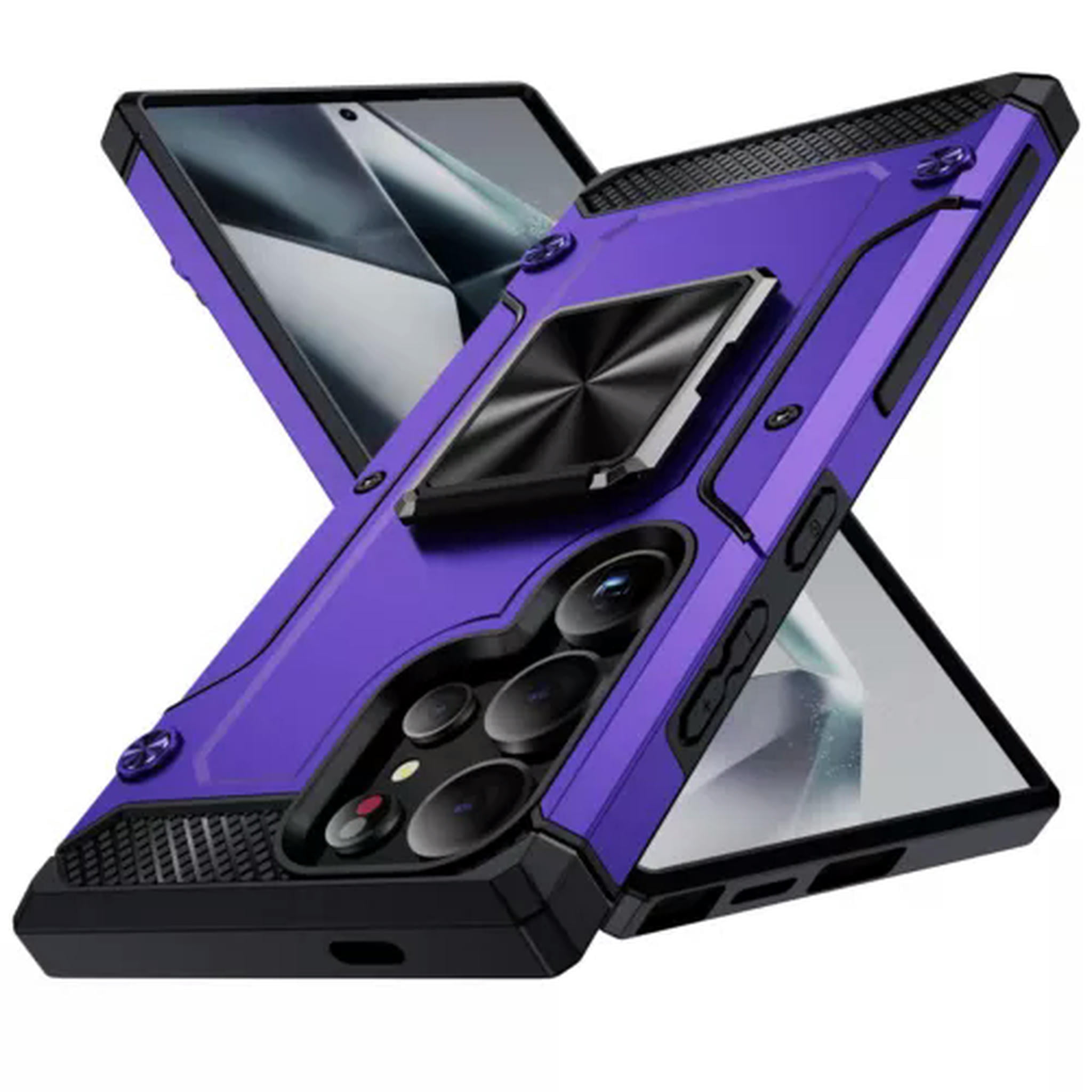 TWARI For Samsung Galaxy S24 Ultra/S24+/S24 Shockproof Kickstand Heavy ...