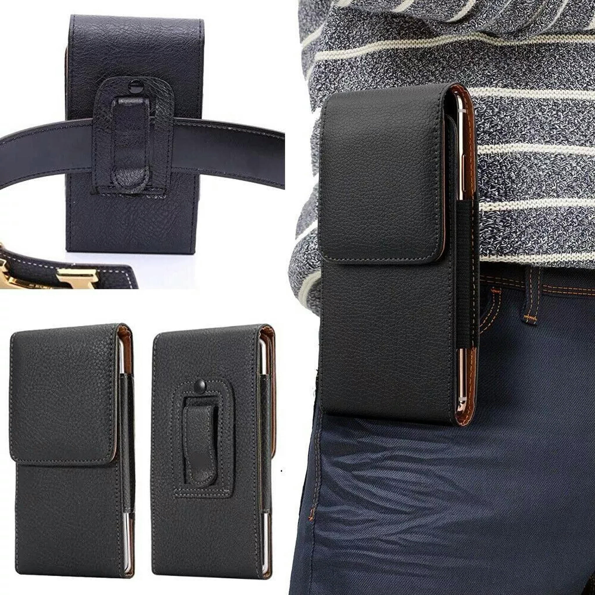 TWARI For TCL A30 Vertical Holster Belt Clip Pouch Leather Case-default ...