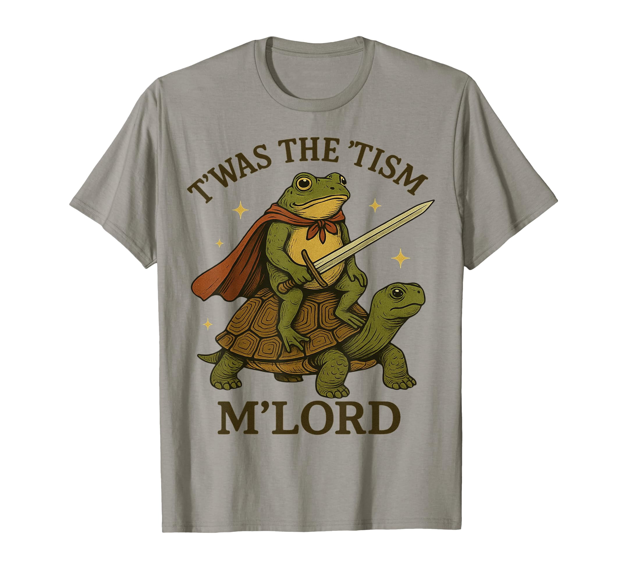 TWAS The Tism M Lord Funny Hero Vintage Frog Graphic T-Shirt with ...