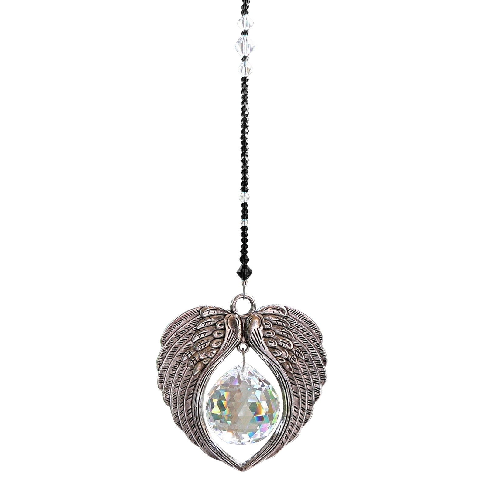 TWCTUWEN 2024 Long Wind Chimes Angel Wingss Wind Bell Pendant Angel ...