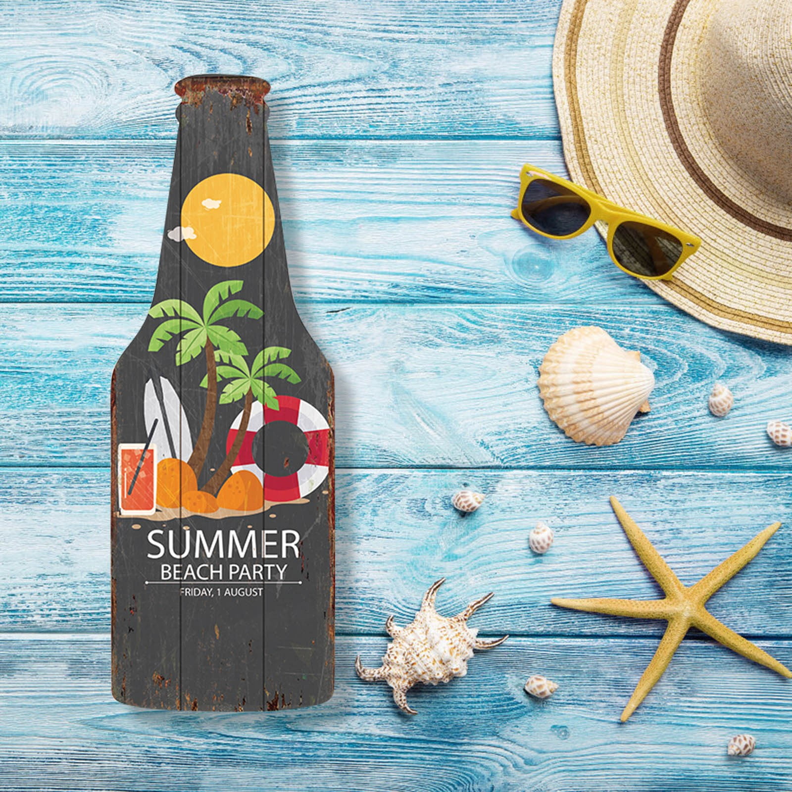 TWCTUWEN 2024 Small Stained Glass Window Doll Summer Restaurant ...