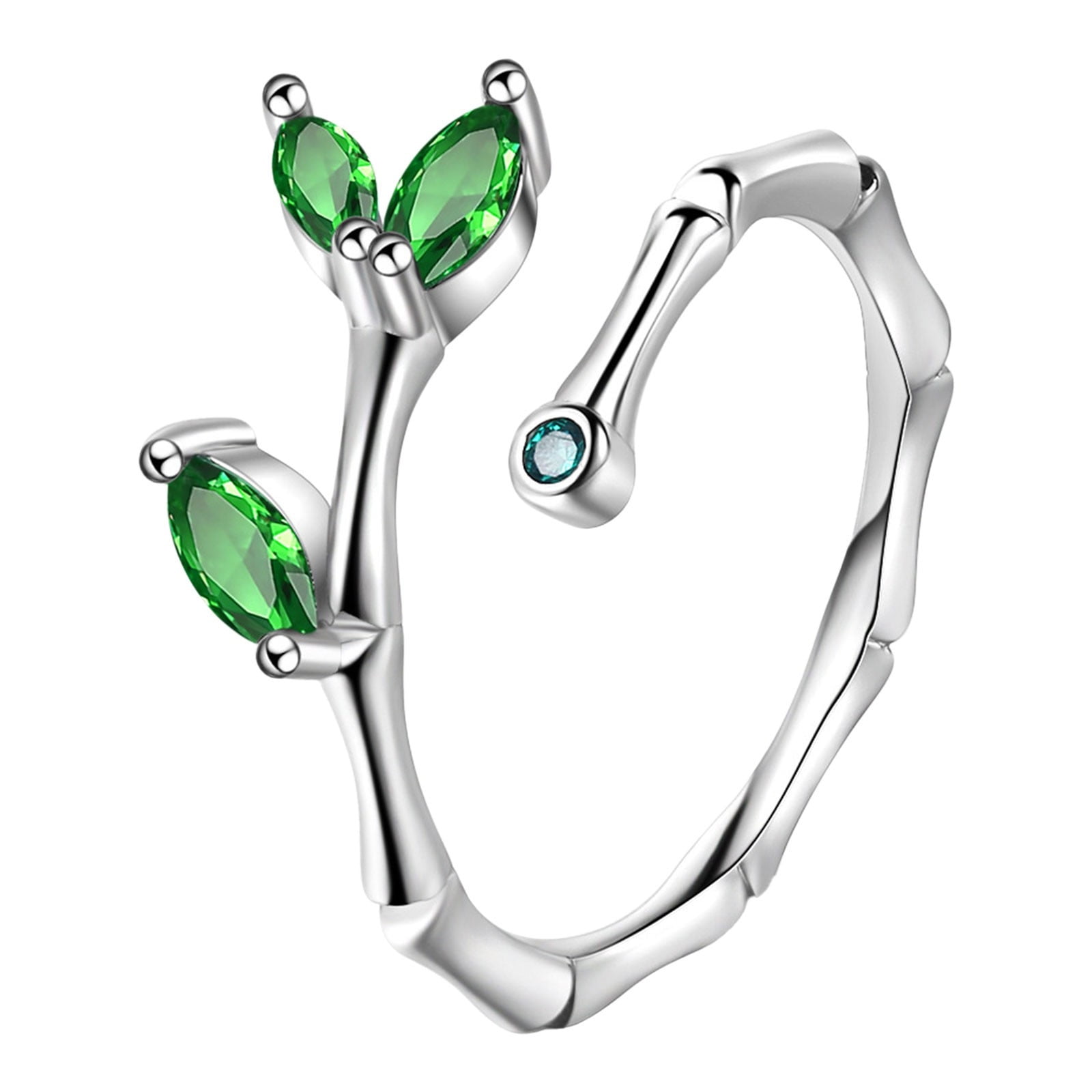 TWCTUWEN 2024 for Teen Girls Silver Opening Ring Silver Thin Stack Ring ...