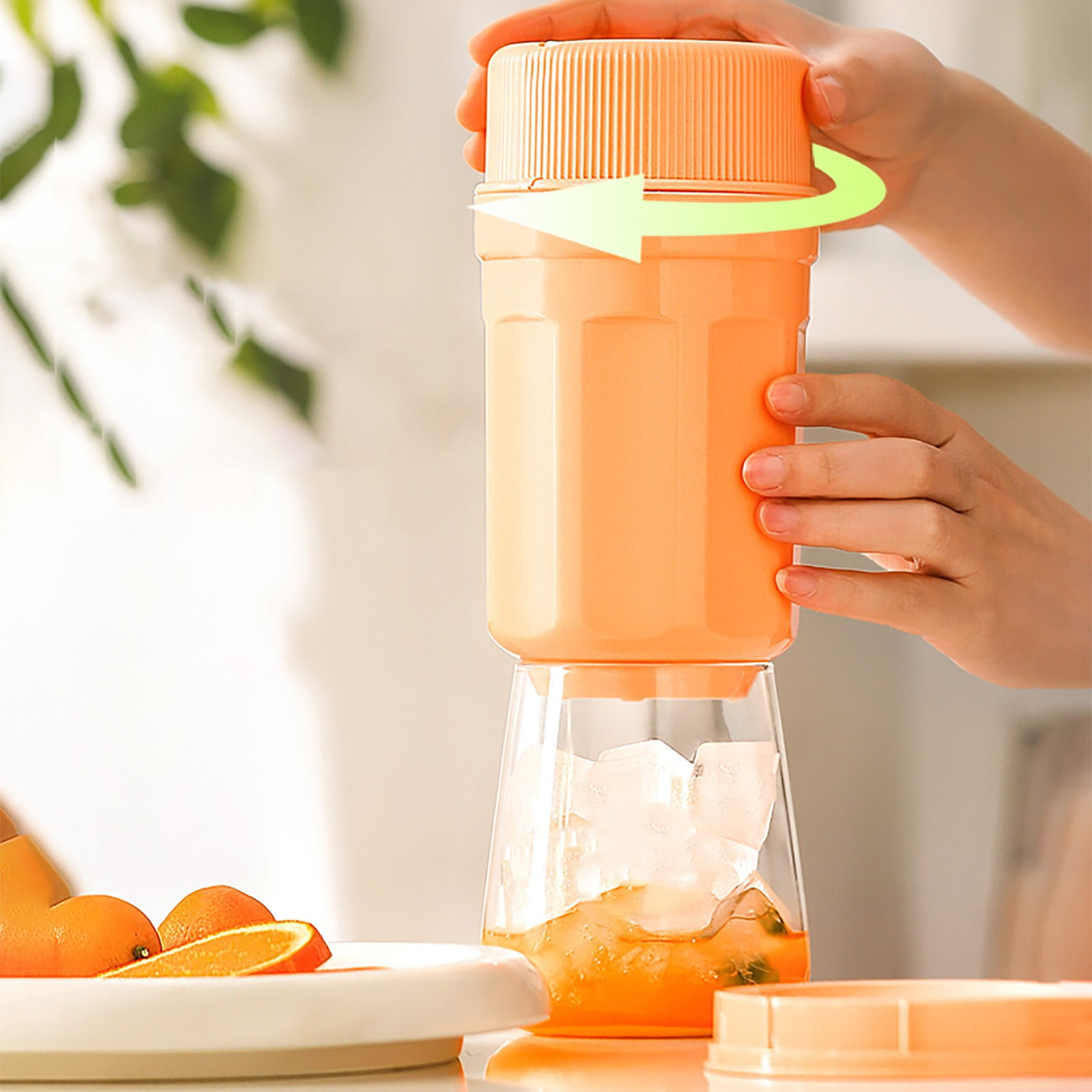 TWCTUWEN Big Ice Cubes for Twisting Ice Le Rotating Ice Grid Ice Block ...