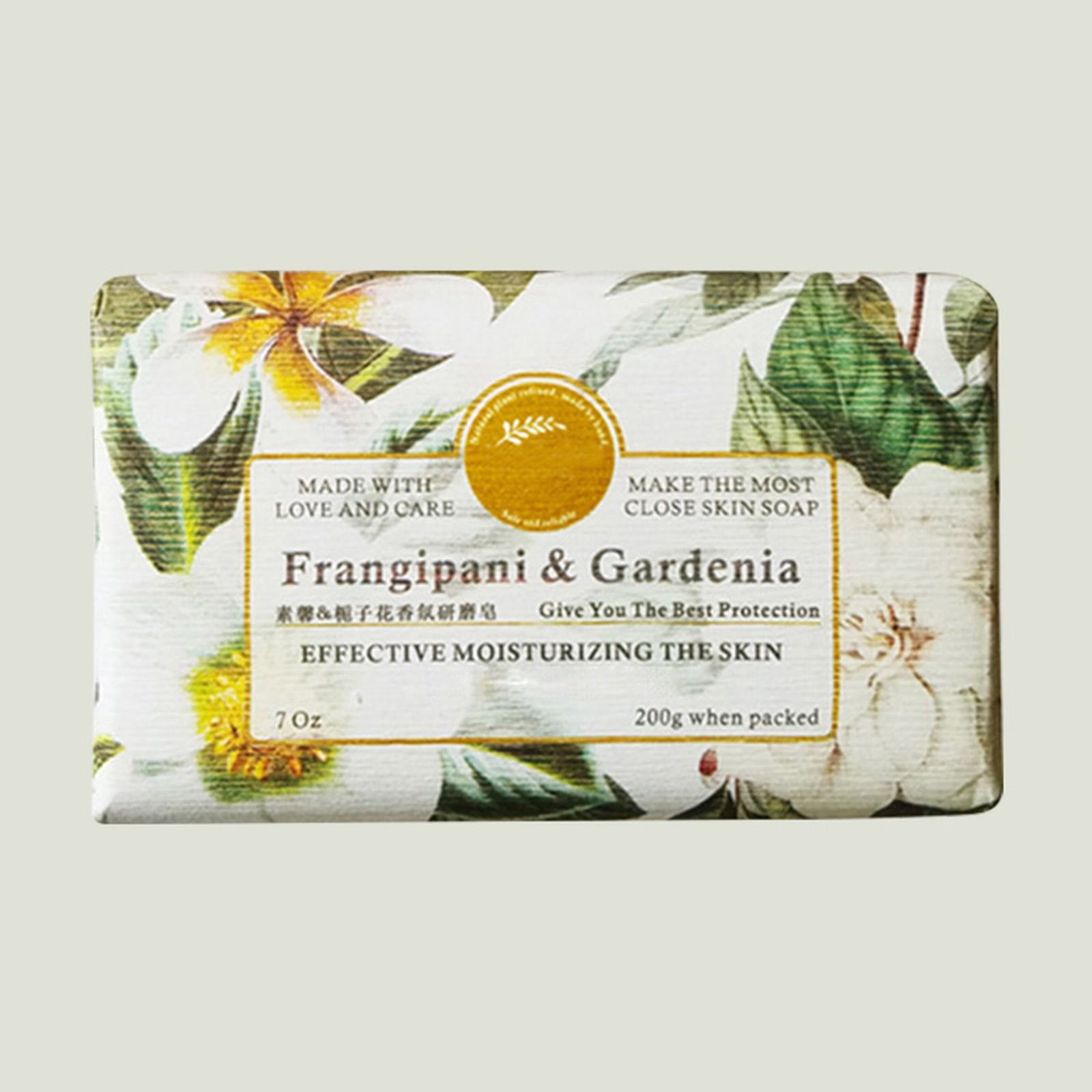 TWCTUWEN Cape Jasmine Flower Fragrance 200g Fragrance Grinding Soap ...
