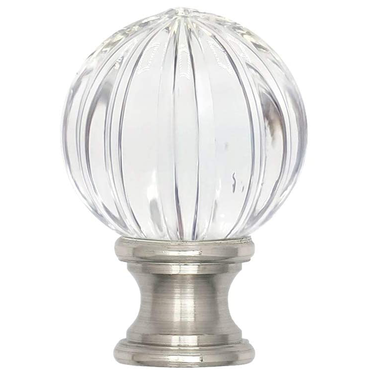 Wood End Cap Finials in Heritage Oak for 1-3/8" Wood Pole (2-Pack ...