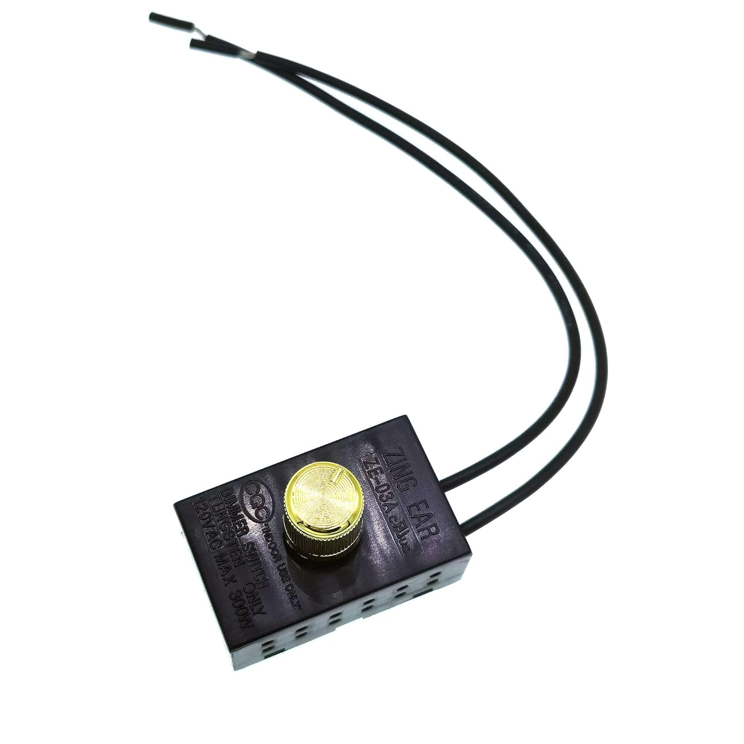 TWDRTDD ZE-03A Rotary Dimmer Switch with Knob,120V 300W Home Table Lamp ...