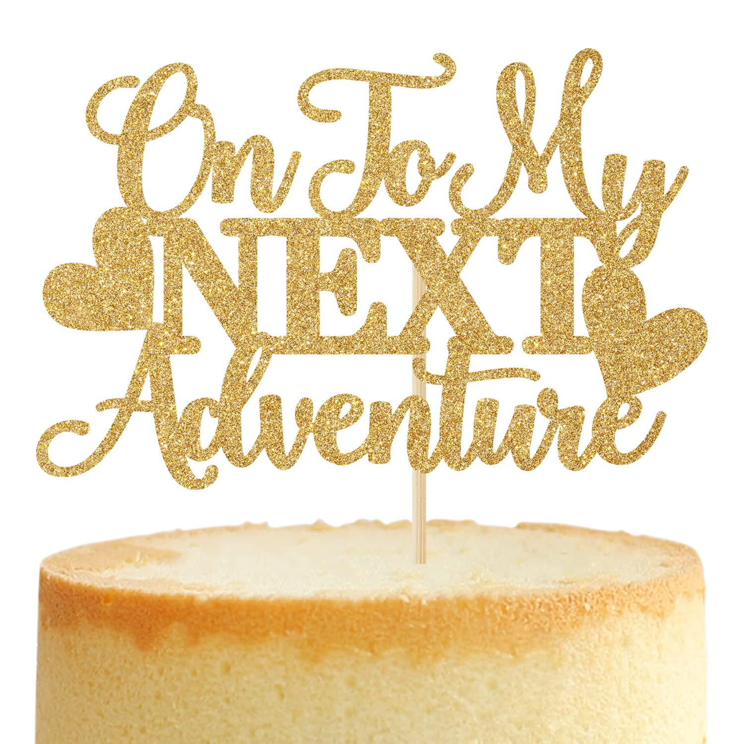 On To My TWE5 Next Adventure Cake Topper, The Beginning of a New ...
