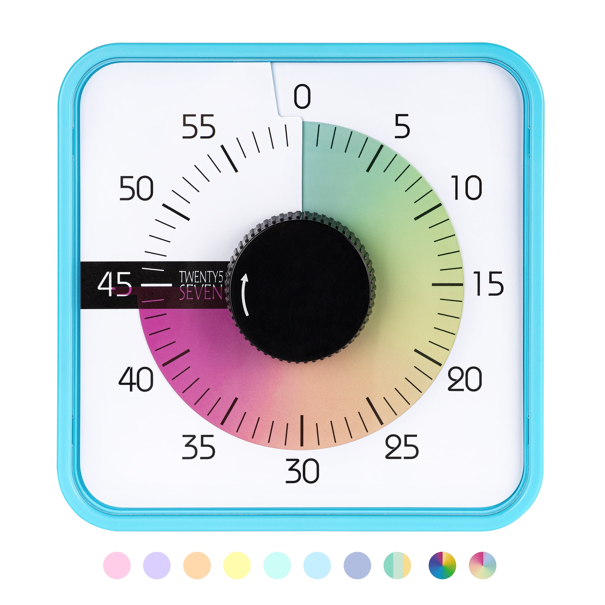 Large Visual Timer 7.5 inch; 60 Minute Countdown for Kids, Teachers ...