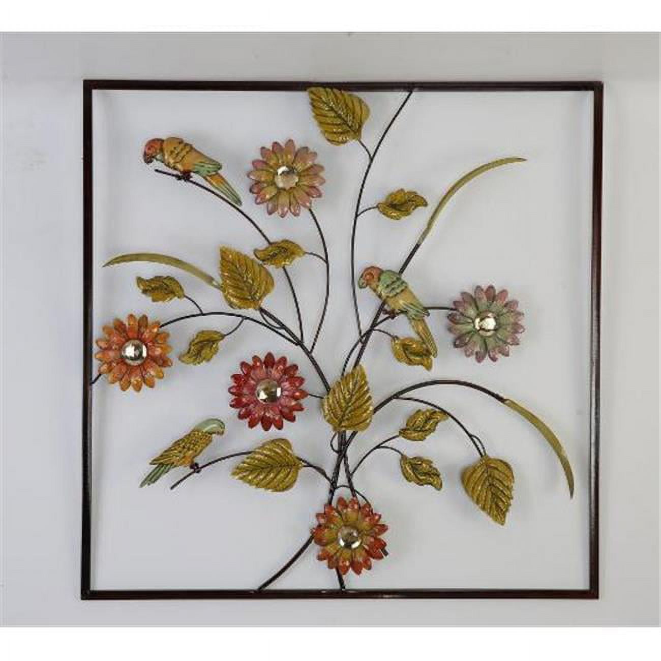 TWG SpringGarden Spring Garden A Beautiful Colorful Metal Wall Decor ...