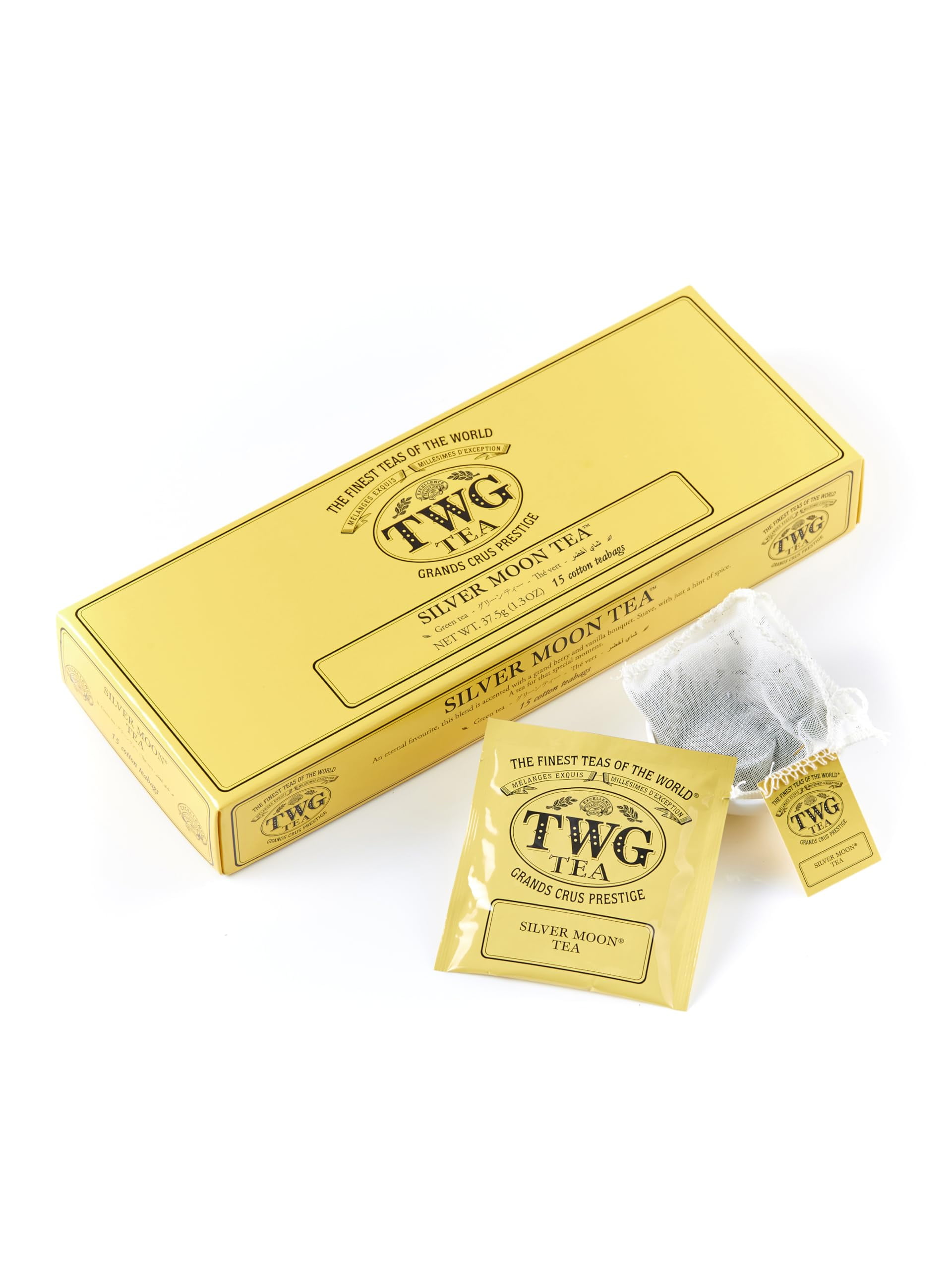 TWG Tea | Silver TGF4 Moon Tea | Green Tea | Grand Berry & Vanilla | 15 ...
