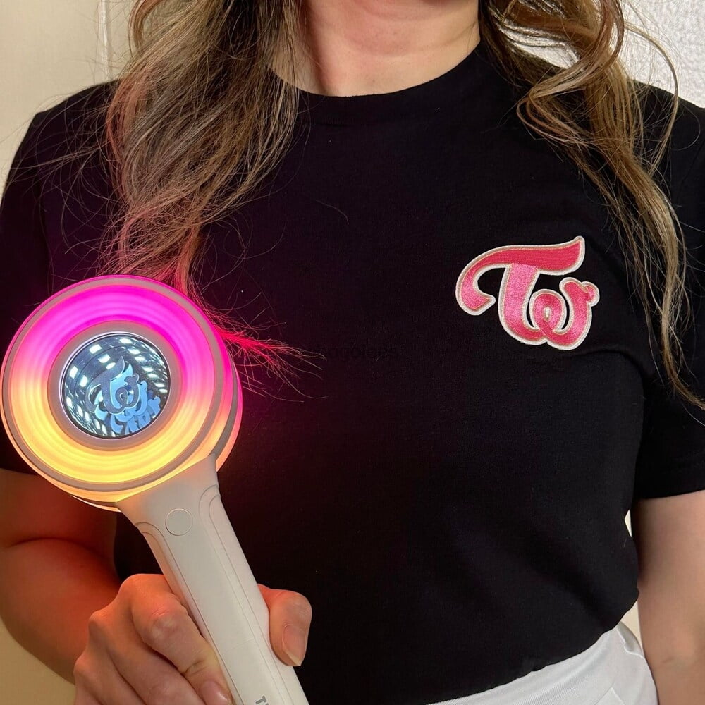 TWICE Embroidered Logo Shirt for Fan Nayeon Jeongyeon Momo Sana Jihyo ...