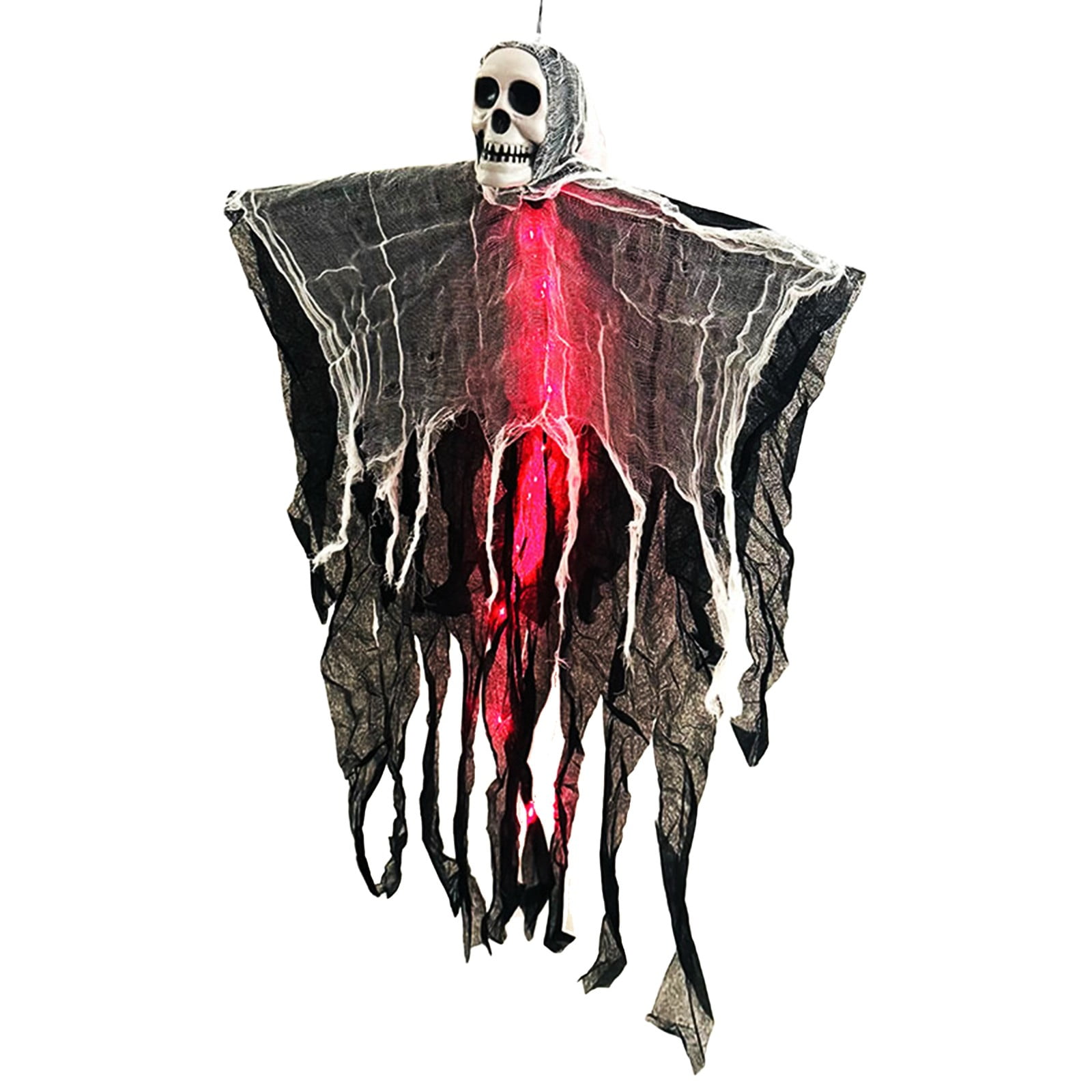 THE TWIDDLERS 3 Halloween Skeletons Hanging Ghosts - 80cm Scary Ghouls ...