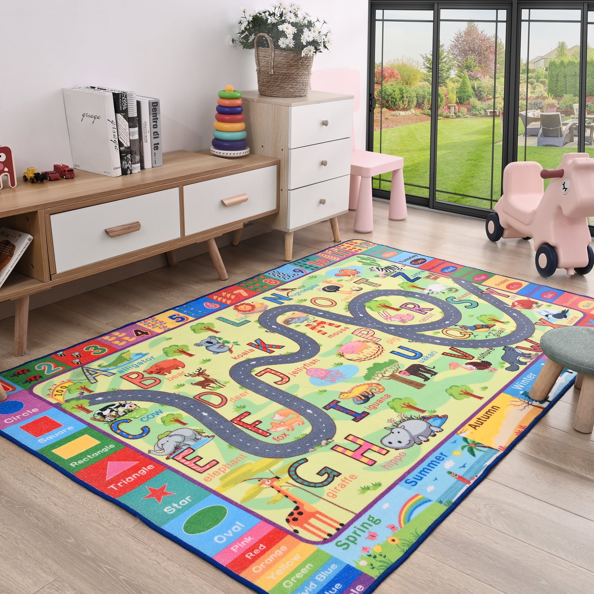 TWINNIS Preschool Play Big Mat, Toddler Floor Children's ABC ...