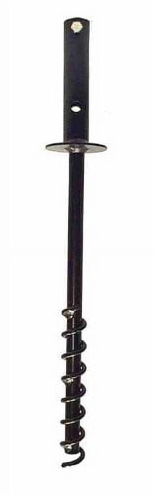 TWIST -In Ground Socket for 1-Inch Poles Twist In To 20-Inch Depth ...