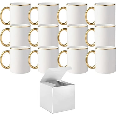 Cricut® Ceramic Mug Blank, White - 12 oz/340 ml (6 ct), 12 oz - Walmart.com