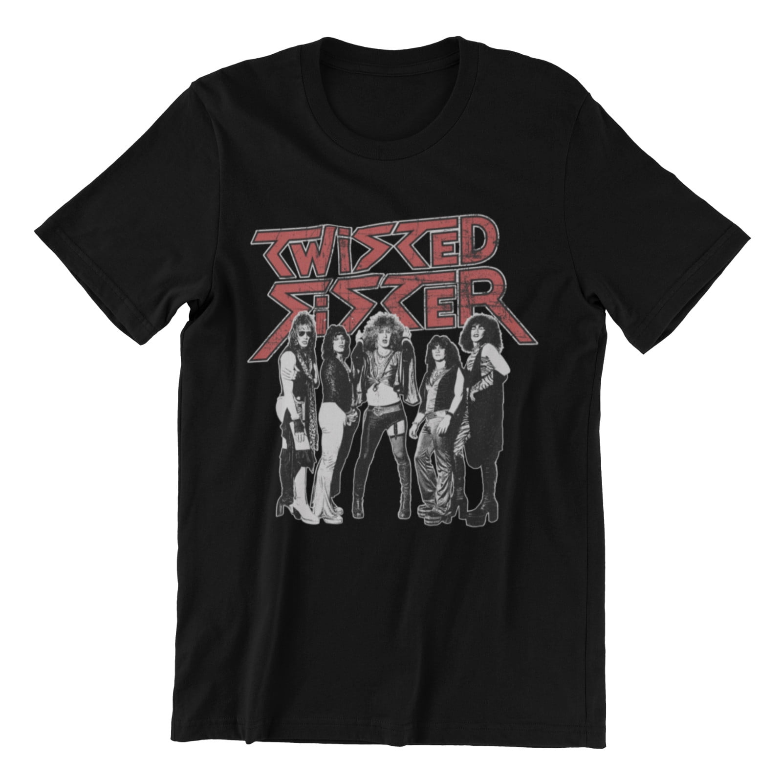 TWISTED SISTER Heavy Metal T-Shirt 70s Hard Rock n Roll on Ring Spun ...
