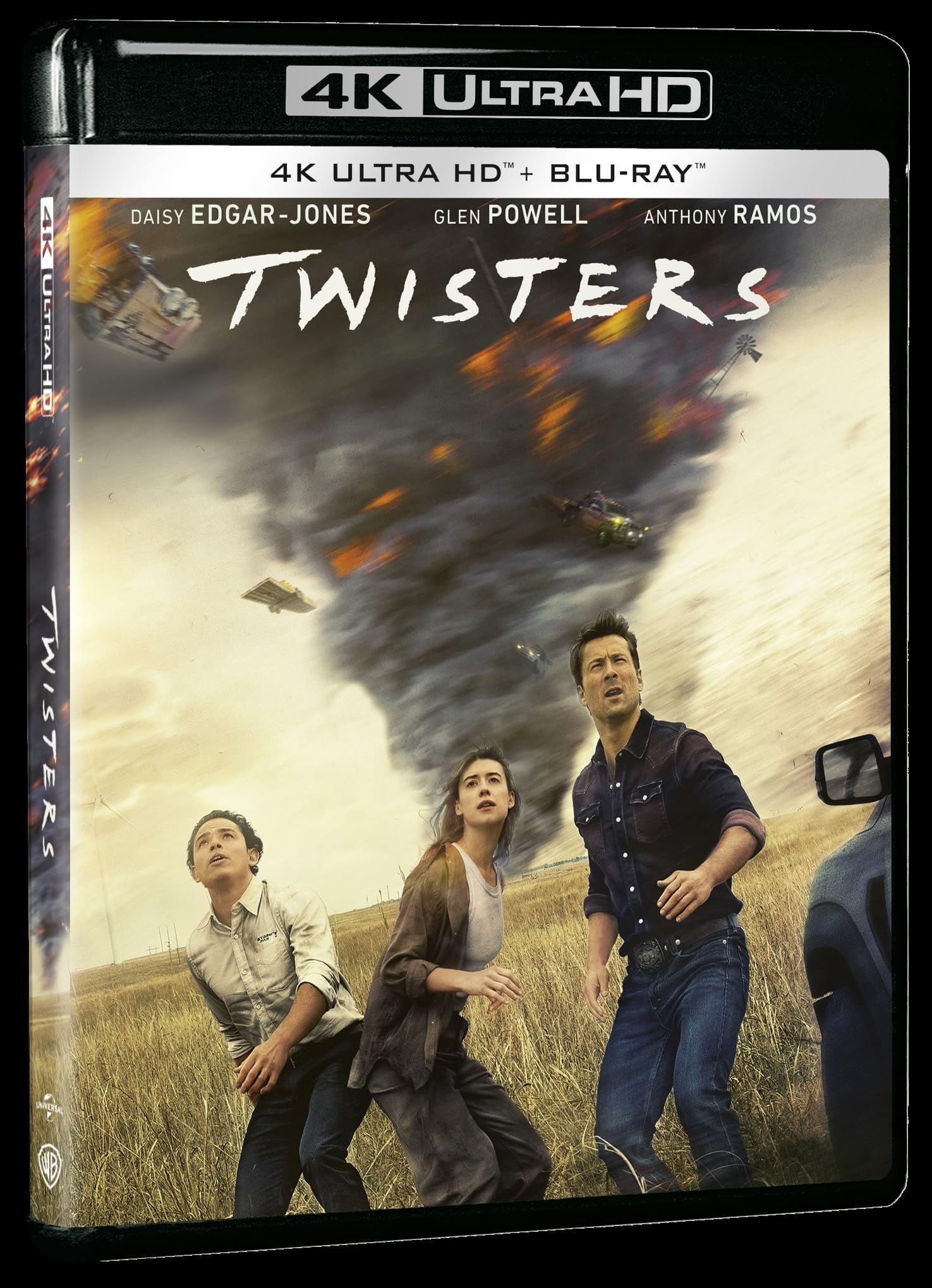 TWISTERS (4K Ultra HD + Blu-ray) (4K Ultra HD) Daisy Edgar-Jones LEE ...